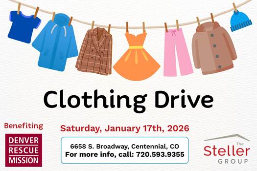 Clothing Drive Benefiting Denver Rescue Mission