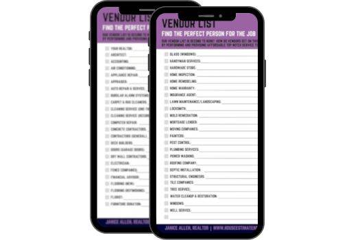 Ultimate Vendor List