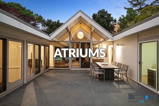 Eichler Atriums | Atrium Photo Gallery for Mid-Century Modern Eichler Homes