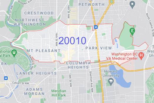 DC Zip Codes - Seach DC Real Estate by Zip Code